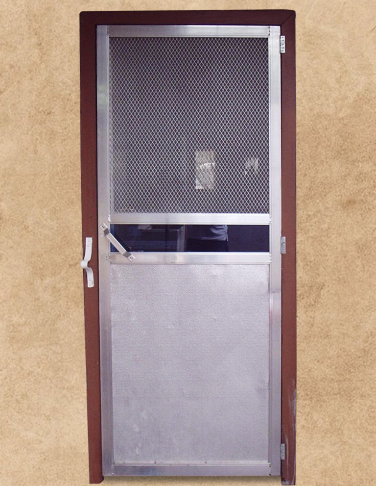 Door Screen W Glass 900 Series Top Works Glass And Aluminum